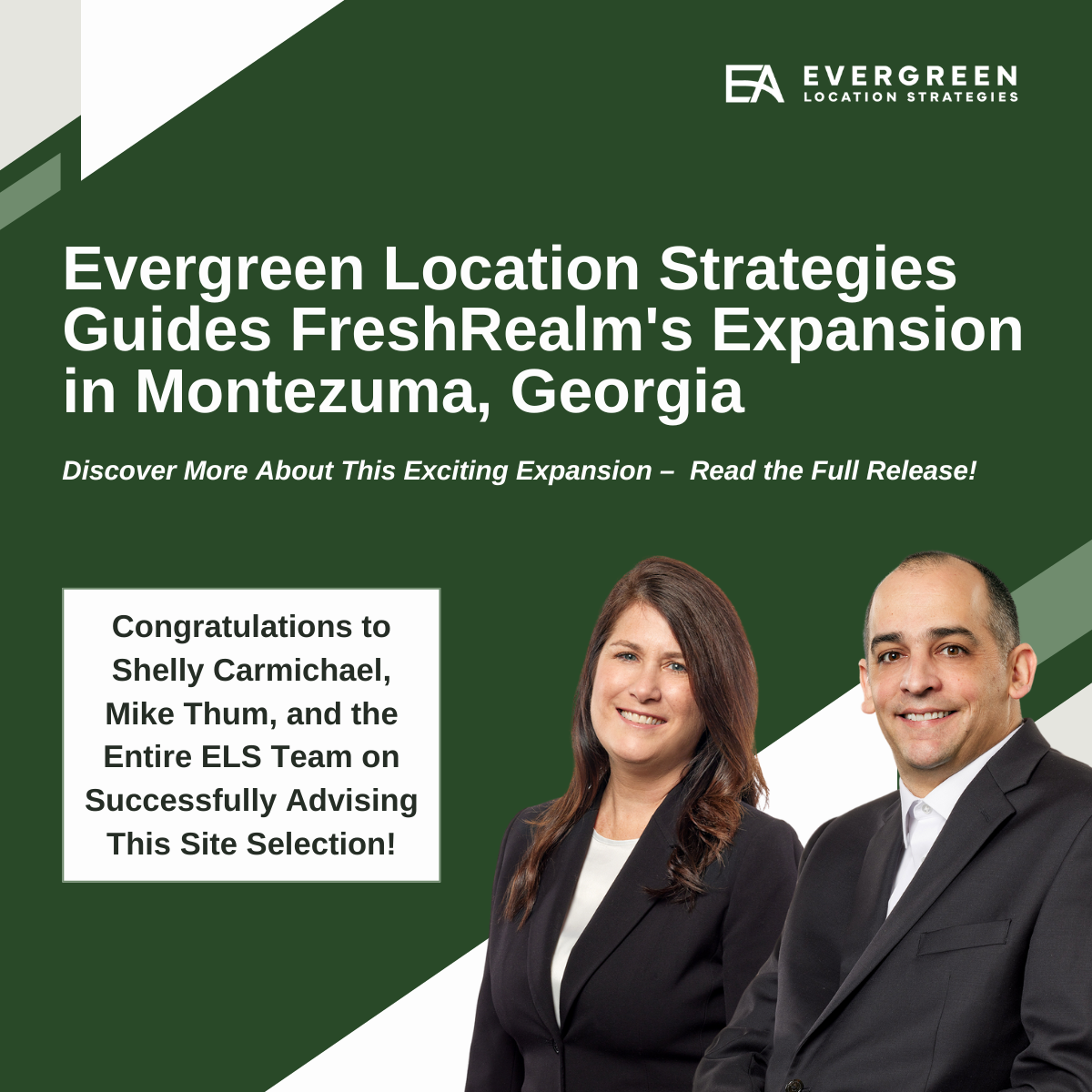 Evergreen Location Strategies Guides FreshRealm's Expansion in ...